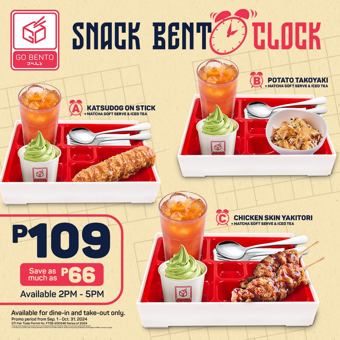 PROMOS - Go Bento